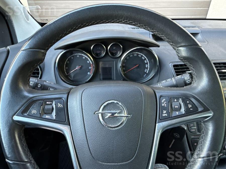 Grey Opel Meriva 2012 in Ogre, with an engine capacity of 1.60 L and mileage of 143 thousand km for 5495 €, photo 24 on AUTOMOTO.COM.LV