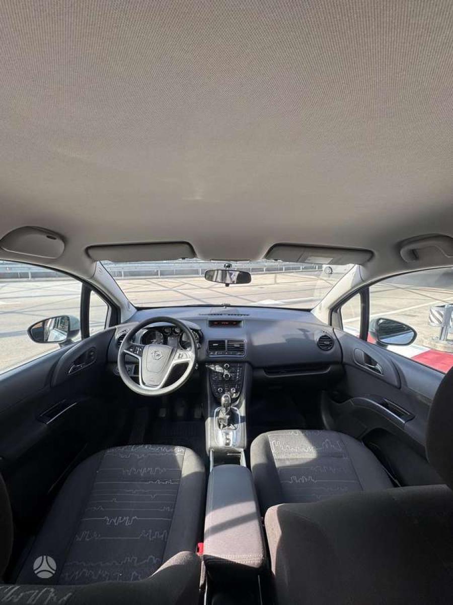 Pelēks Opel Meriva 2012 Šauļi, ar dzinēja tilpumu 1.40 L un nobraukumu 92 tūkst. km par 3950 €, foto 7 vietnē AUTOMOTO.COM.LV