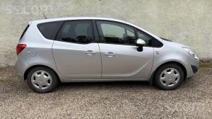 Grey Opel Meriva 2012 in Valmiera, with an engine capacity of 1.40 L and mileage of 234 thousand km for 3600 €, photo 3 on AUTOMOTO.COM.LV
