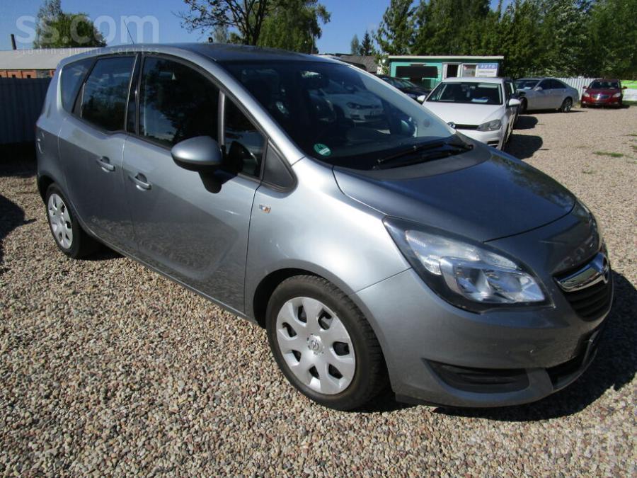 Pelēks Opel Meriva 2014 Daugavpils, ar dzinēja tilpumu 1.60 L un nobraukumu 189 tūkst. km par 5990 €, foto 6 vietnē AUTOMOTO.COM.LV