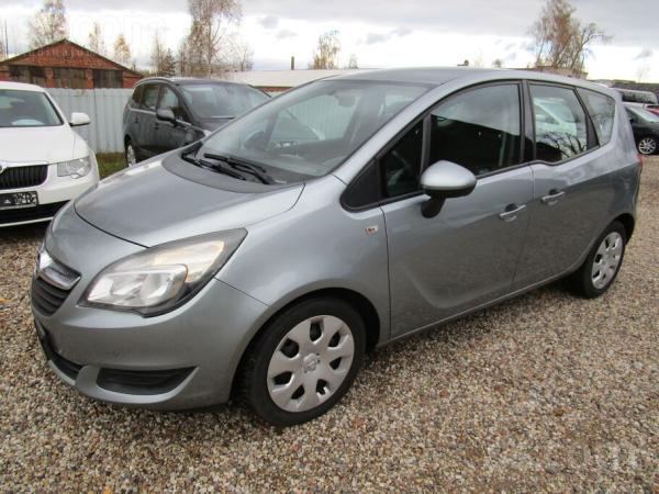 Grey Opel Meriva 2014 in Daugavpils, with an engine capacity of 1.60 L and mileage of 189 thousand km for 5790 €, photo 1 on AUTOMOTO.COM.LV
