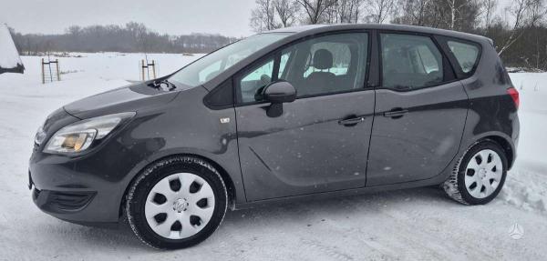 Pelēks Opel Meriva 2014 Utena, ar dzinēja tilpumu 1.40 L un nobraukumu 270 tūkst. km par 3250 €, foto 4 vietnē AUTOMOTO.COM.LV
