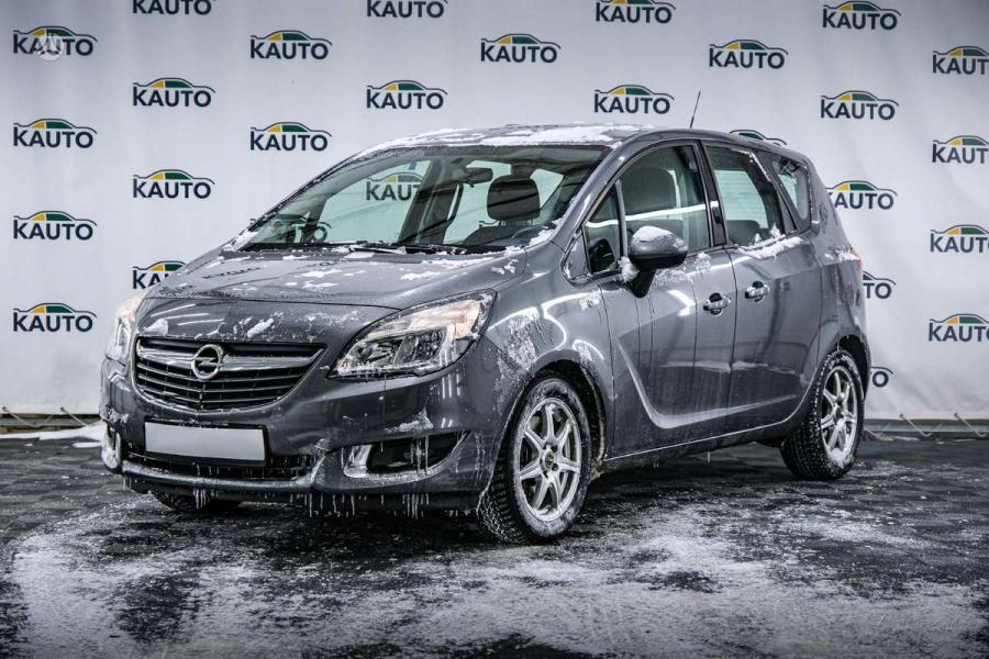 Pelēks Opel Meriva 2014 Kauņa, ar dzinēja tilpumu 1.60 L un nobraukumu 288 tūkst. km par 4890 €, foto 1 vietnē AUTOMOTO.COM.LV