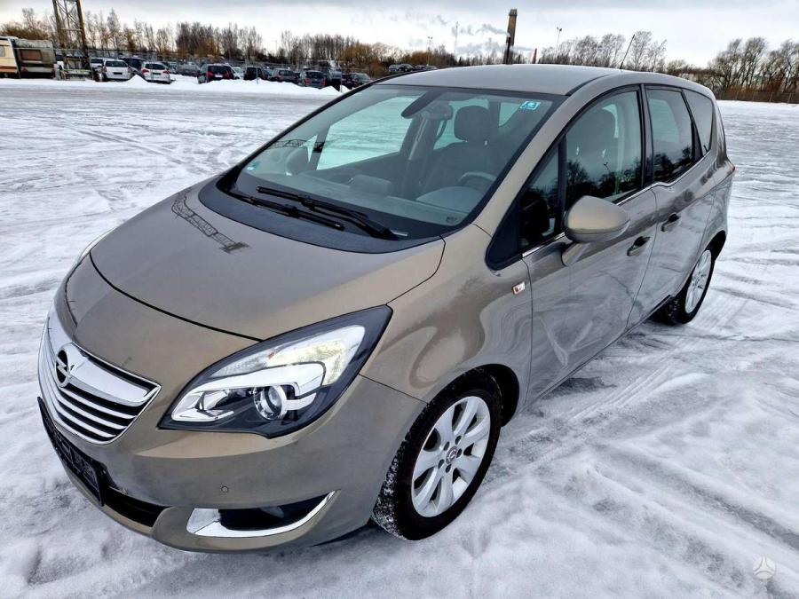 Grey Opel Meriva 2014 in Marijampole, with an engine capacity of 1.36 L and mileage of 200 thousand km for 5850 €, photo 2 on AUTOMOTO.COM.LV