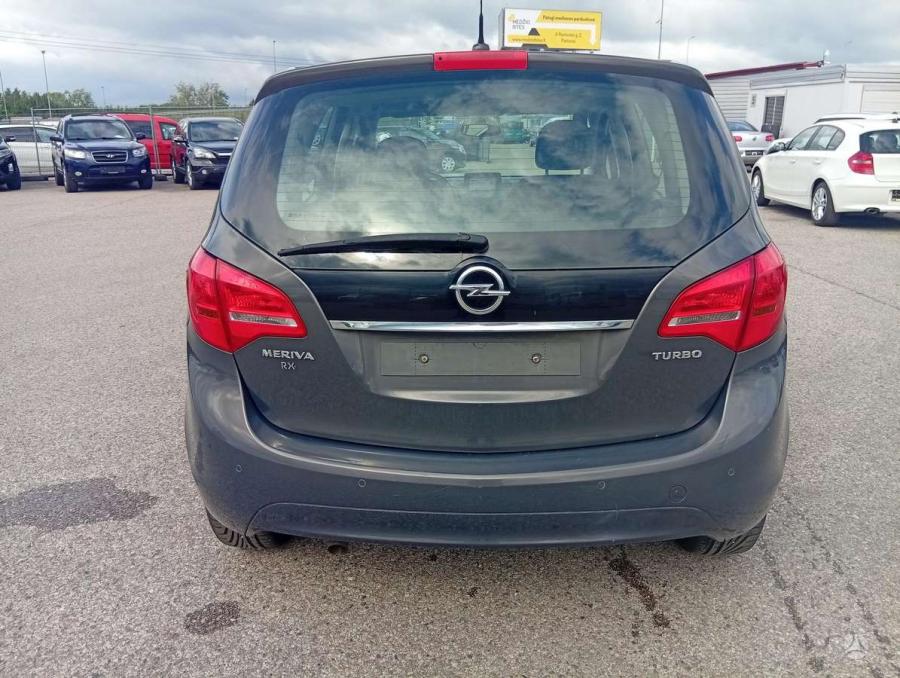 Grey Opel Meriva 2014 in Marijampole, with an engine capacity of 0.00 L and mileage of 120 thousand km for 4500 €, photo 7 on AUTOMOTO.COM.LV
