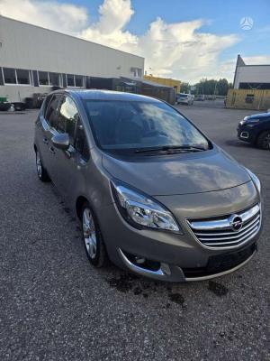 Grey Opel Meriva 2014 in Ukmerge, with an engine capacity of 1.60 L and mileage of 193 thousand km for 4150 €, photo  on AUTOMOTO.COM.LV