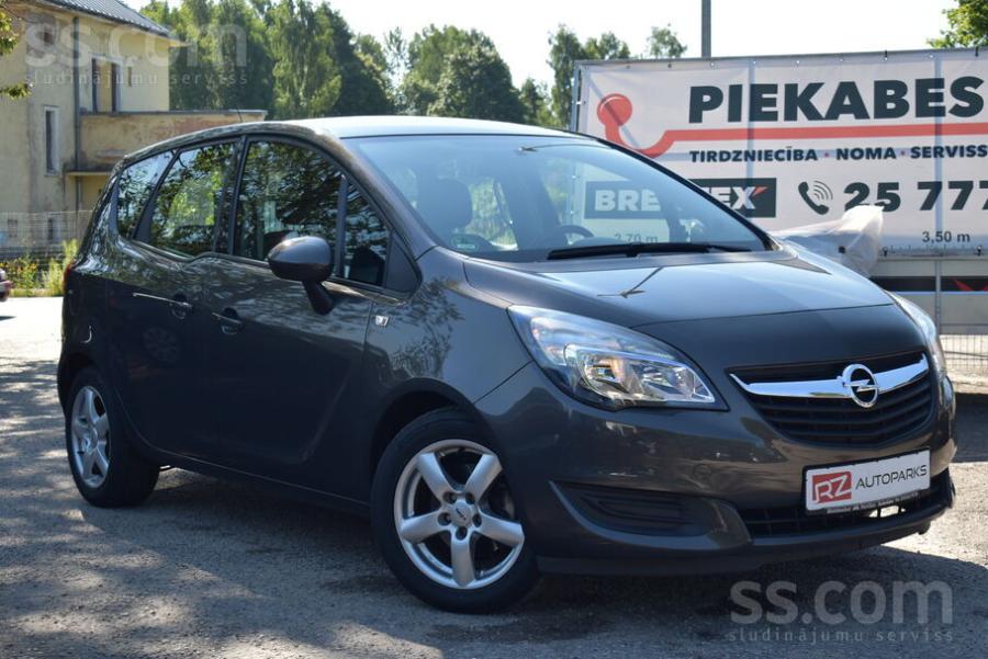 Grey Opel Meriva 2014 in Kuldiga, with an engine capacity of 1.40 L and mileage of 0 thousand km for 5250 €, photo 4 on AUTOMOTO.COM.LV