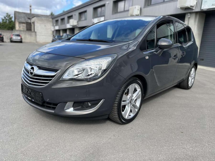 Pelēks Opel Meriva 2014 Šauļi, ar dzinēja tilpumu 1.36 L un nobraukumu 133 tūkst. km par 5500 €, foto 1 vietnē AUTOMOTO.COM.LV