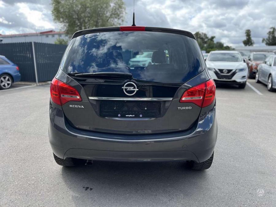 Pelēks Opel Meriva 2014 Šauļi, ar dzinēja tilpumu 1.36 L un nobraukumu 133 tūkst. km par 5500 €, foto 7 vietnē AUTOMOTO.COM.LV