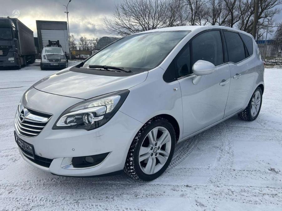 Grey Opel Meriva 2015 in Marijampole, with an engine capacity of 1.36 L and mileage of 167 thousand km for 4500 €, photo 2 on AUTOMOTO.COM.LV