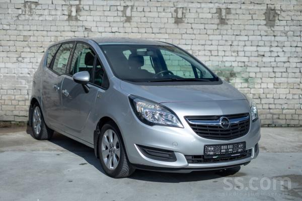 Grey Opel Meriva 2015 in Liepaja, with an engine capacity of 1.60 L and mileage of 255 thousand km for 4900 €, photo 5 on AUTOMOTO.COM.LV