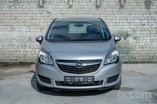Grey Opel Meriva 2015 in Liepaja, with an engine capacity of 1.60 L and mileage of 255 thousand km for 4900 €, photo 6 on AUTOMOTO.COM.LV