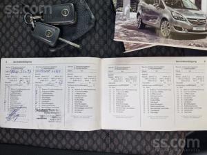 Серый Опель Мерива 2015 в Огре, объемом двигателя 1.40 л и пробегом 99 тыс. км за 7750 €, фото 26 на AUTOMOTO.COM.LV
