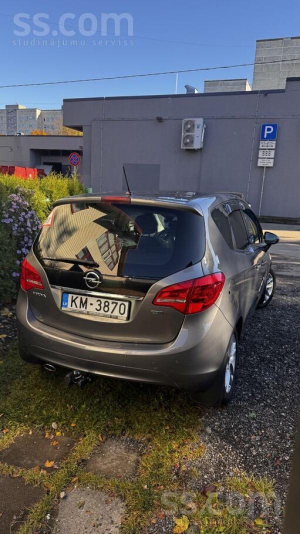 Pelēks Opel Meriva 2016 Rīga, ar dzinēja tilpumu 1.60 L un nobraukumu 140 tūkst. km par 7350 €, foto 10 vietnē AUTOMOTO.COM.LV