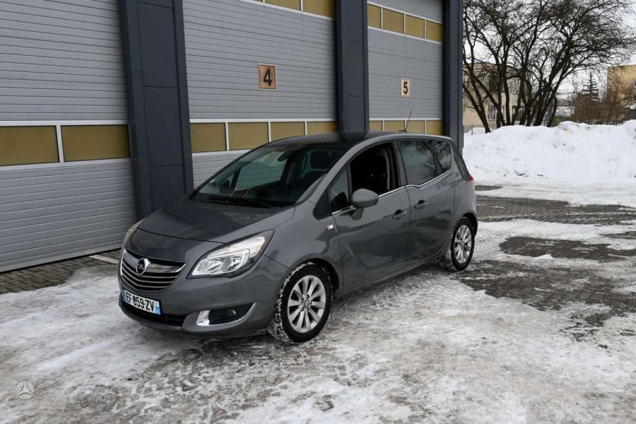 Pelēks Opel Meriva 2016 Kretinga, ar dzinēja tilpumu 1.36 L un nobraukumu 80 tūkst. km par 5499 €, foto 13 vietnē AUTOMOTO.COM.LV