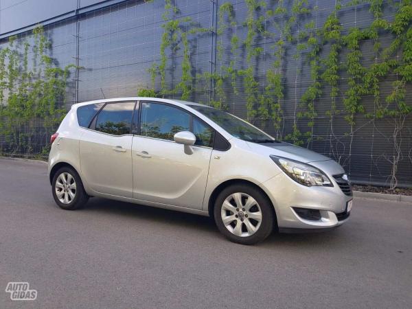 Grey Opel Meriva 2016 in Vilnius, with an engine capacity of 1.60 L and mileage of 86 thousand km for 5999 €, photo 10 on AUTOMOTO.COM.LV