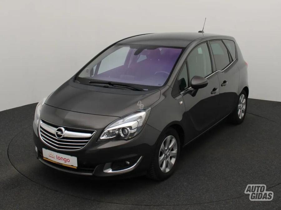 Grey Opel Meriva 2016 in Vilnius, with an engine capacity of 1.40 L and mileage of 131 thousand km for 7999 €, photo 1 on AUTOMOTO.COM.LV