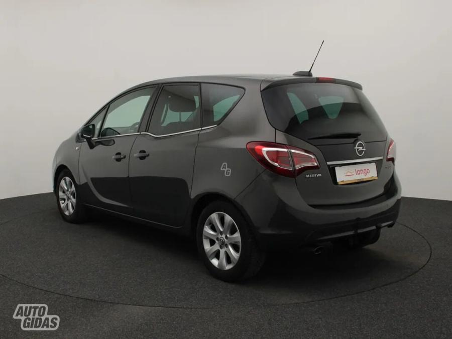 Grey Opel Meriva 2016 in Vilnius, with an engine capacity of 1.40 L and mileage of 131 thousand km for 7999 €, photo 8 on AUTOMOTO.COM.LV