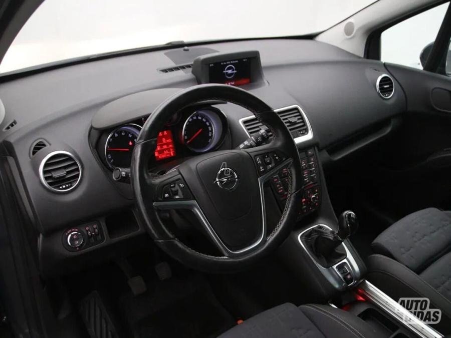 Grey Opel Meriva 2016 in Vilnius, with an engine capacity of 1.40 L and mileage of 131 thousand km for 7999 €, photo 17 on AUTOMOTO.COM.LV