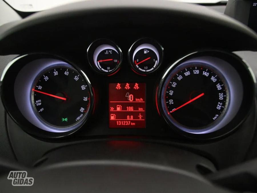 Grey Opel Meriva 2016 in Vilnius, with an engine capacity of 1.40 L and mileage of 131 thousand km for 7999 €, photo 20 on AUTOMOTO.COM.LV