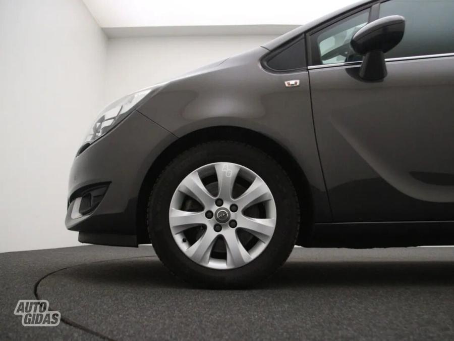 Grey Opel Meriva 2016 in Vilnius, with an engine capacity of 1.40 L and mileage of 131 thousand km for 7999 €, photo 29 on AUTOMOTO.COM.LV