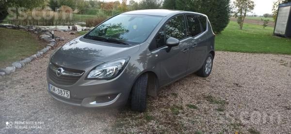 Pelēks Opel Meriva 2016 Jelgava, ar dzinēja tilpumu 1.60 L un nobraukumu 351 tūkst. km par 4700 €, foto 1 vietnē AUTOMOTO.COM.LV