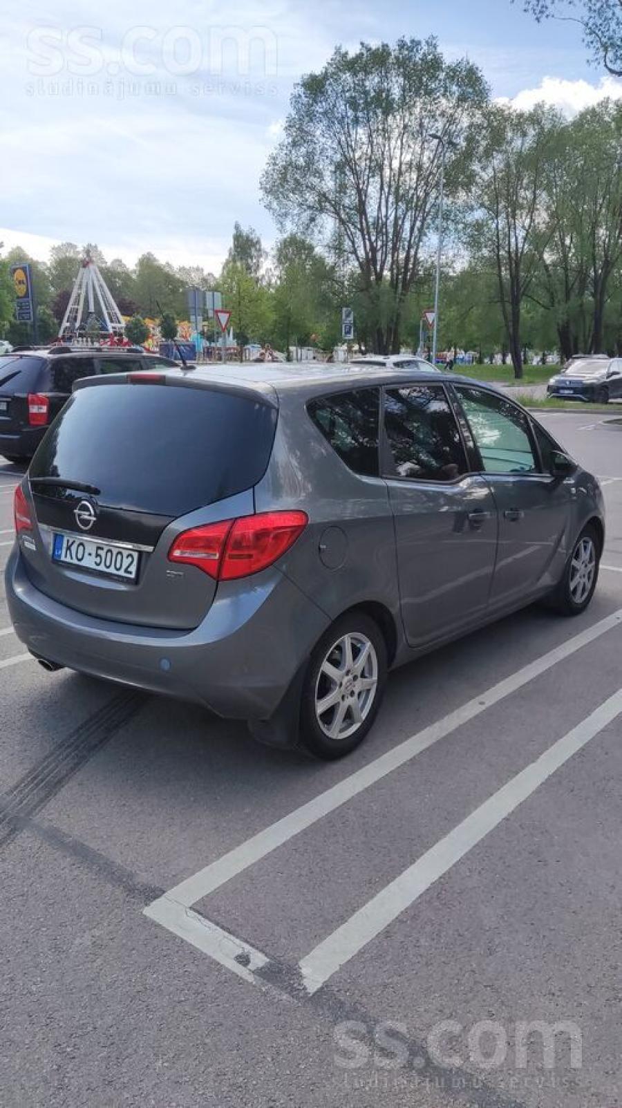 Pelēks Opel Meriva 2017 Rīga, ar dzinēja tilpumu 1.60 L un nobraukumu 103 tūkst. km par 5500 €, foto 5 vietnē AUTOMOTO.COM.LV