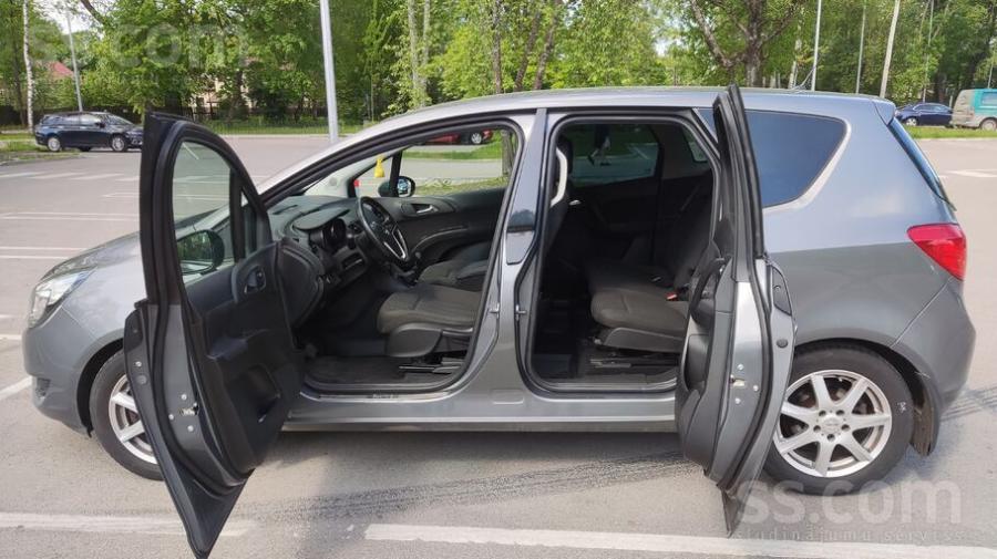 Pelēks Opel Meriva 2017 Rīga, ar dzinēja tilpumu 1.60 L un nobraukumu 103 tūkst. km par 5500 €, foto 6 vietnē AUTOMOTO.COM.LV