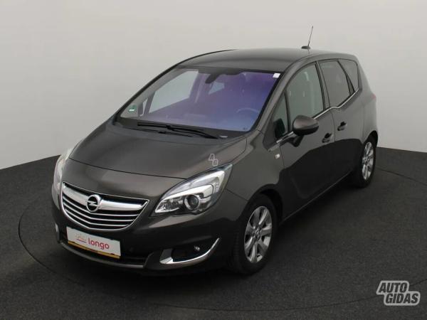 Grey Opel Meriva 2017 in Vilnius, with an engine capacity of 1.40 L and mileage of 151 thousand km for 7899 €, photo 1 on AUTOMOTO.COM.LV