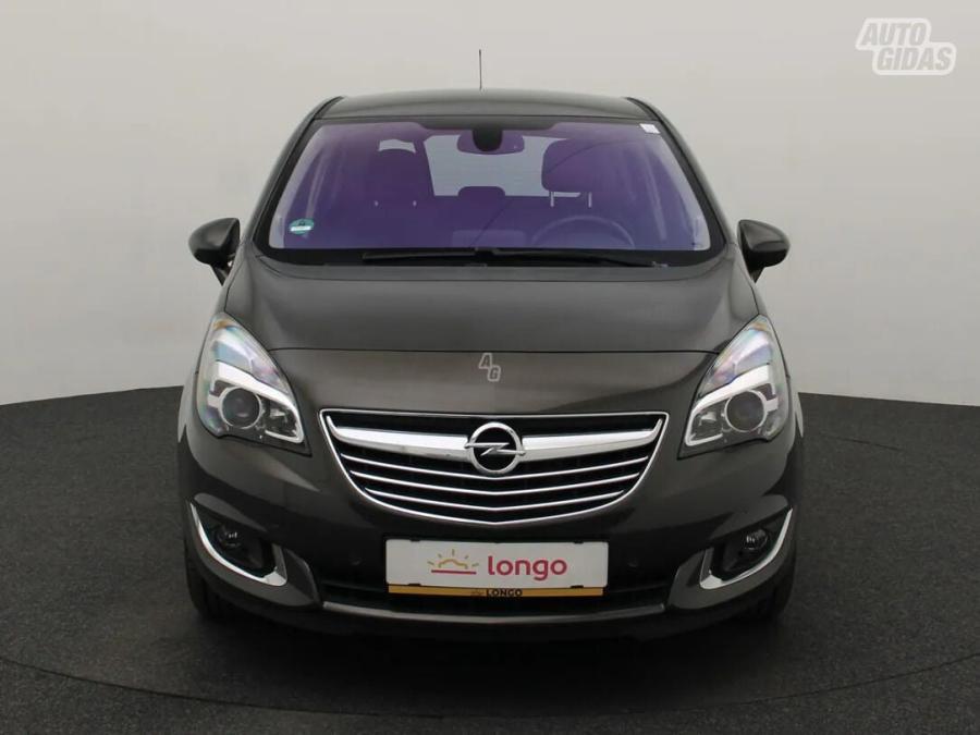 Grey Opel Meriva 2017 in Vilnius, with an engine capacity of 1.40 L and mileage of 151 thousand km for 7899 €, photo 4 on AUTOMOTO.COM.LV