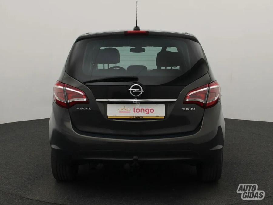Grey Opel Meriva 2017 in Vilnius, with an engine capacity of 1.40 L and mileage of 151 thousand km for 7899 €, photo 6 on AUTOMOTO.COM.LV