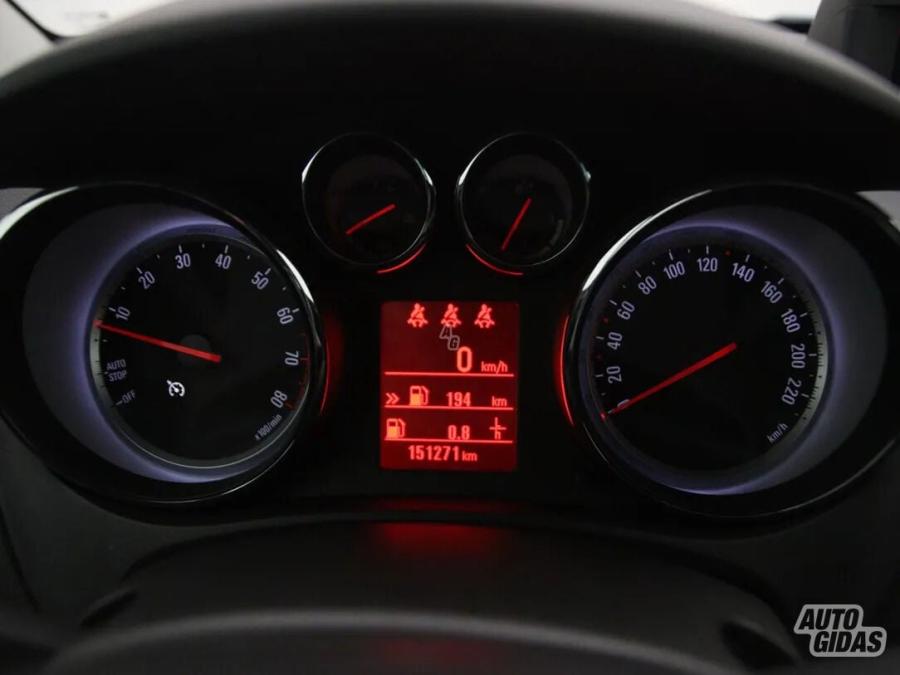 Grey Opel Meriva 2017 in Vilnius, with an engine capacity of 1.40 L and mileage of 151 thousand km for 7899 €, photo 20 on AUTOMOTO.COM.LV