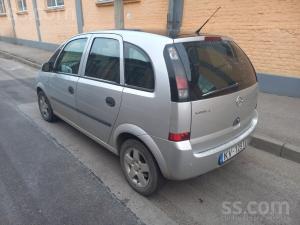 Grey Opel Meriva 2004 in Riga, with an engine capacity of 1.60 L and mileage of 344 thousand km for 1200 €, photo  on AUTOMOTO.COM.LV