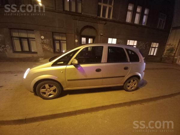 Pelēks Opel Meriva 2004 Rīga, ar dzinēja tilpumu 1.60 L un nobraukumu 344 tūkst. km par 1200 €, foto 10 vietnē AUTOMOTO.COM.LV