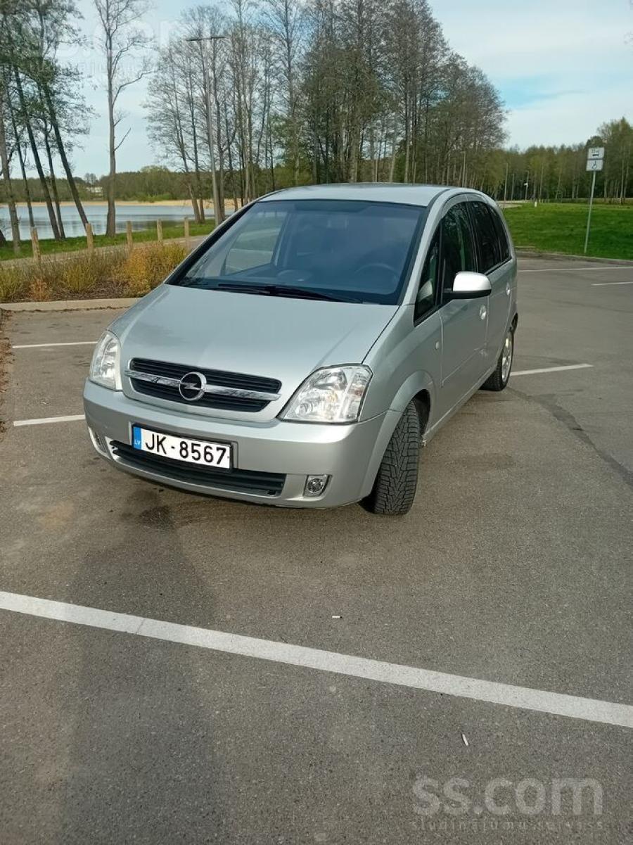 Grey Opel Meriva 2004 in Daugavpils, with an engine capacity of 1.70 L and mileage of 274 thousand km for 640 €, photo 1 on AUTOMOTO.COM.LV