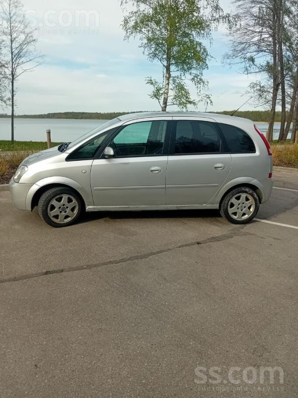 Grey Opel Meriva 2004 in Daugavpils, with an engine capacity of 1.70 L and mileage of 274 thousand km for 640 €, photo 2 on AUTOMOTO.COM.LV