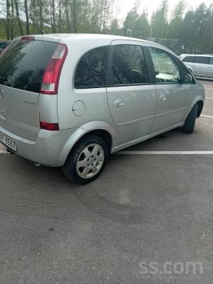 Grey Opel Meriva 2004 in Daugavpils, with an engine capacity of 1.70 L and mileage of 274 thousand km for 640 €, photo 4 on AUTOMOTO.COM.LV