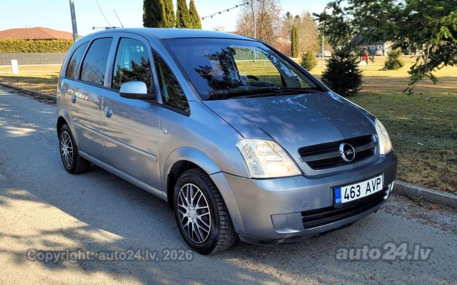 Grey Opel Meriva 2005 in Tallinn, with an engine capacity of 1.60 L and mileage of 162 thousand km for 900 €, photo 10 on AUTOMOTO.COM.LV