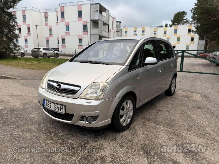 Grey Opel Meriva 2006 in Tallinn, with an engine capacity of 1.60 L and mileage of 168 thousand km for 1500 €, photo 1 on AUTOMOTO.COM.LV