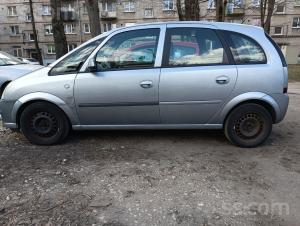 Grey Opel Meriva 2006 in Riga, with an engine capacity of 1.80 L and mileage of 252 thousand km for 2700 €, photo 8 on AUTOMOTO.COM.LV