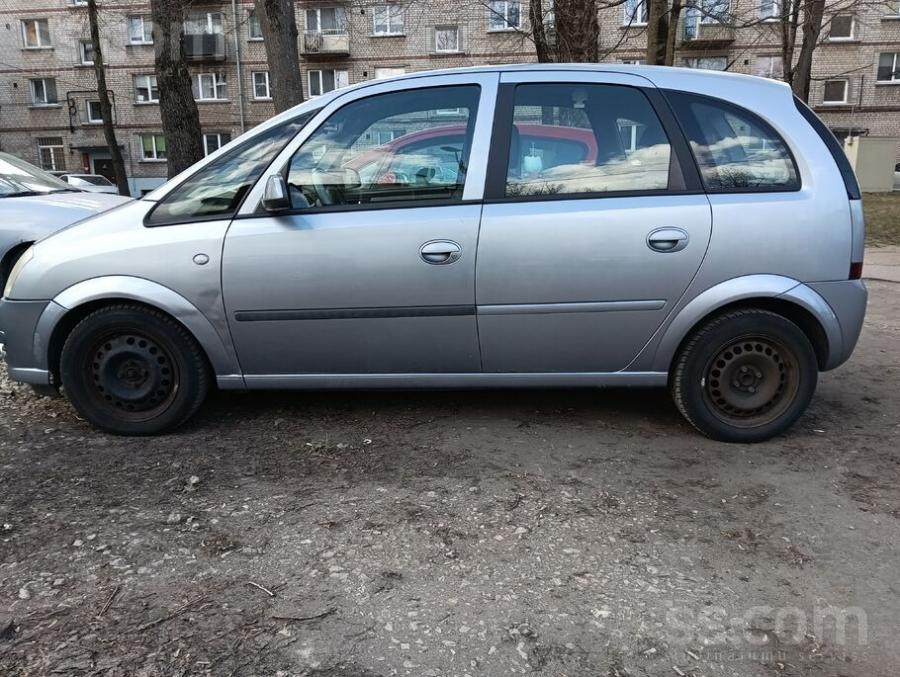 Grey Opel Meriva 2006 in Riga, with an engine capacity of 1.80 L and mileage of 252 thousand km for 2700 €, photo 8 on AUTOMOTO.COM.LV