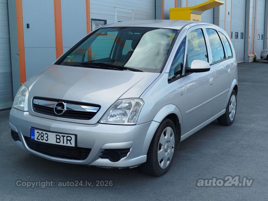 Grey Opel Meriva 2006 in Tartu, with an engine capacity of 1.40 L and mileage of 270 thousand km for 1190 €, photo 1 on AUTOMOTO.COM.LV