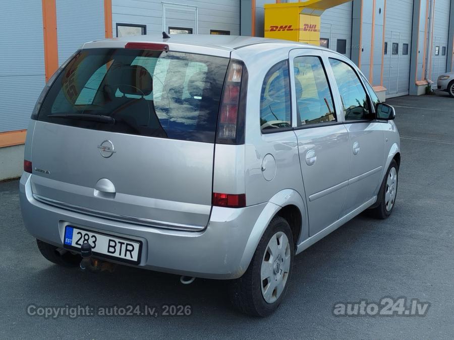 Grey Opel Meriva 2006 in Tartu, with an engine capacity of 1.40 L and mileage of 270 thousand km for 1190 €, photo 7 on AUTOMOTO.COM.LV