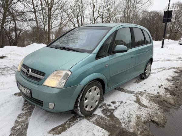 Opel Meriva 2003 in Vilnius, with an engine capacity of 1.60 L and mileage of 169 thousand km for 500 €, photo 1 on AUTOMOTO.COM.LV