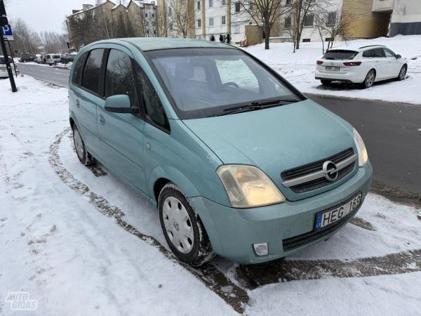 Opel Meriva 2003 in Vilnius, with an engine capacity of 1.60 L and mileage of 169 thousand km for 500 €, photo 4 on AUTOMOTO.COM.LV
