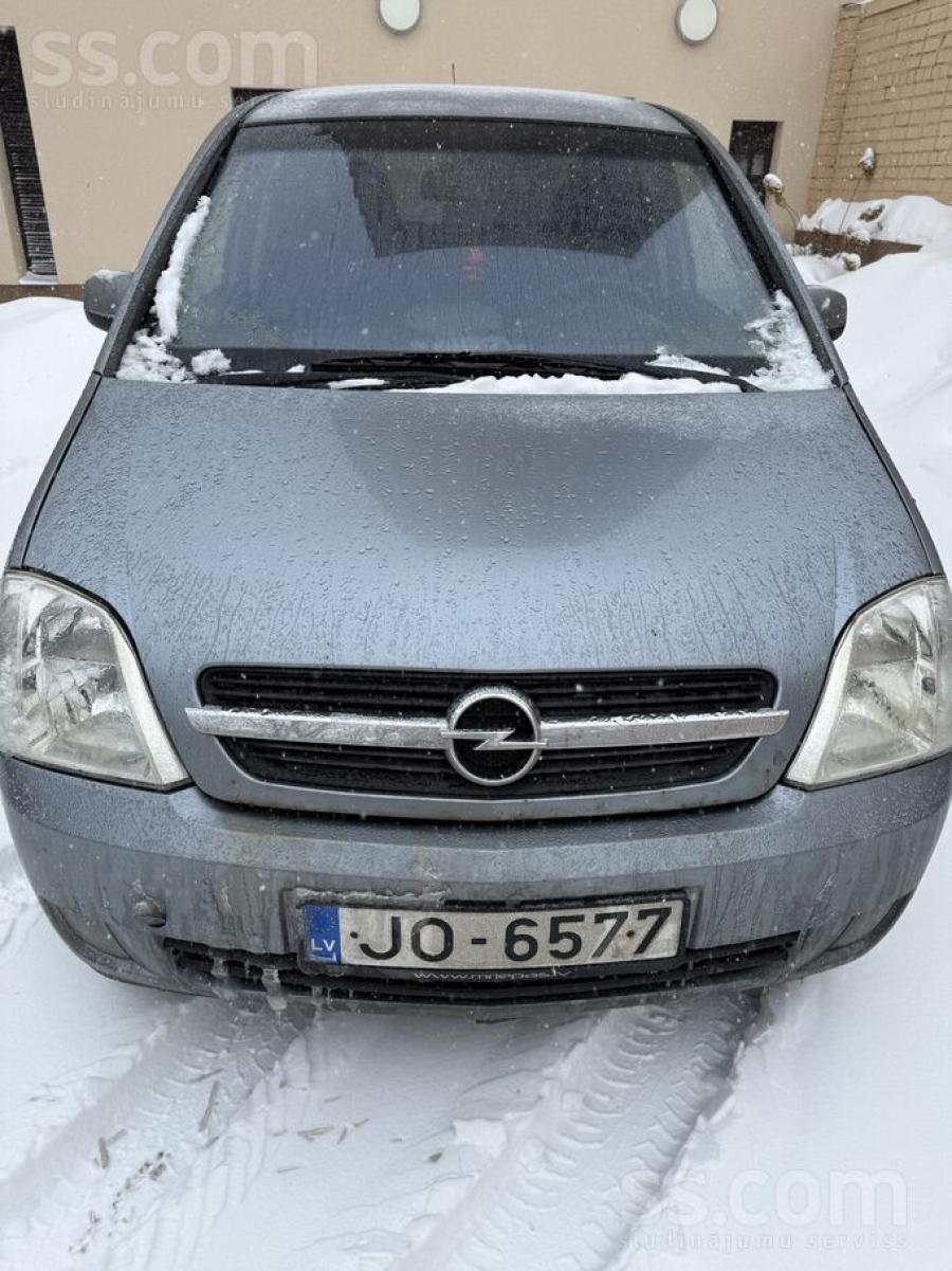 Opel Meriva 2003 in Riga, with an engine capacity of 1.60 L and mileage of 257 thousand km for 1200 €, photo 1 on AUTOMOTO.COM.LV