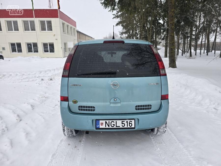 Opel Meriva 2004 in Radviliskis, with an engine capacity of 1.70 L and mileage of 335 thousand km for 1450 €, photo 10 on AUTOMOTO.COM.LV