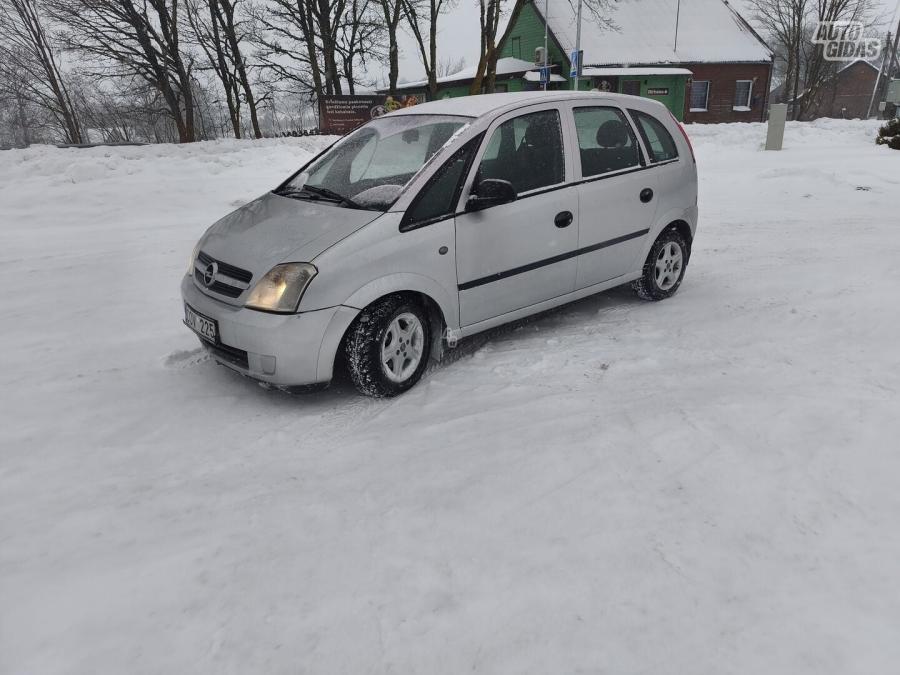 Opel Meriva 2004 Telšiai, ar dzinēja tilpumu 1.60 L un nobraukumu 120 tūkst. km par 720 €, foto 1 vietnē AUTOMOTO.COM.LV