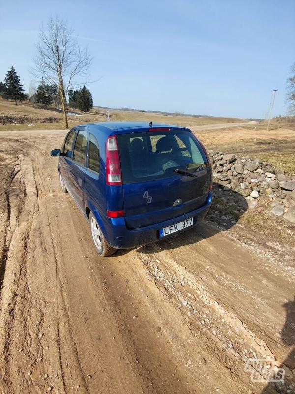 Opel Meriva 2004 Alīta, ar dzinēja tilpumu 1.70 L un nobraukumu 220 tūkst. km par 800 €, foto 4 vietnē AUTOMOTO.COM.LV