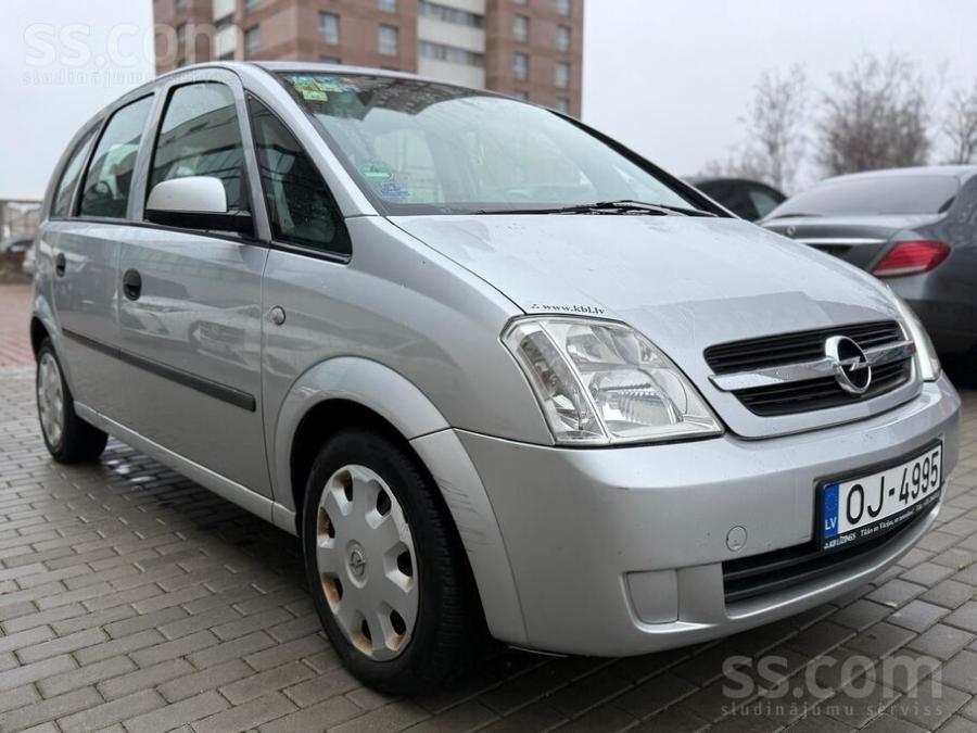 Opel Meriva 2004 in Riga, with an engine capacity of 1.60 L and mileage of 0 thousand km for 1900 €, photo 1 on AUTOMOTO.COM.LV
